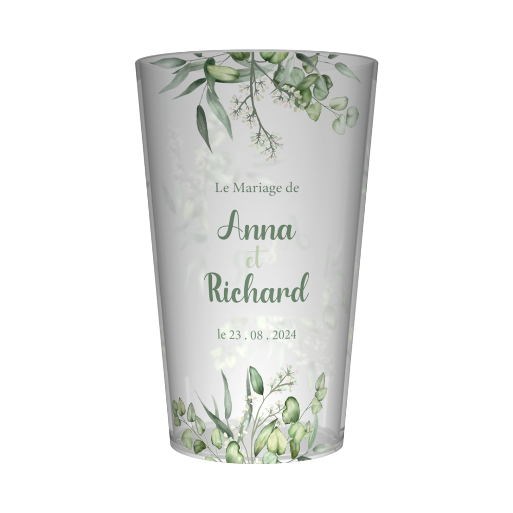 Gobelet personnalisé Mariage Chic & Champêtre - Gobelets.com